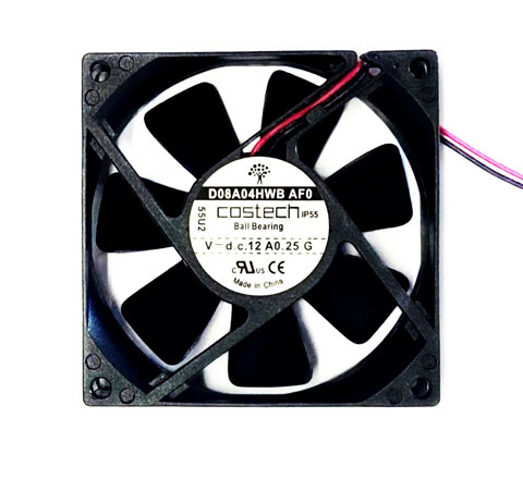 MOTOR & FAN ASSY 12V DC D08A04HWBAF0 - Airefrig