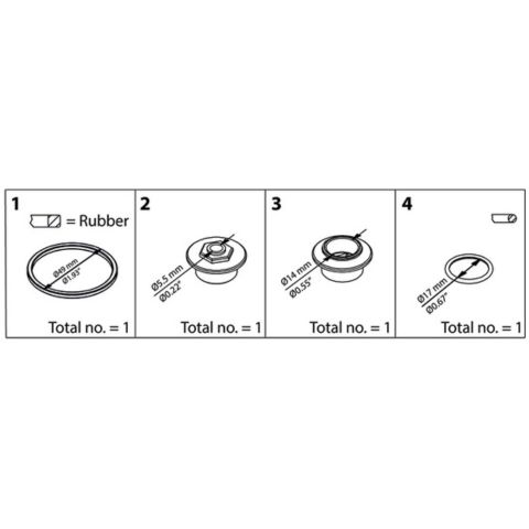 Danfoss Seat/s For ICF/M 20 Body - Airefrig