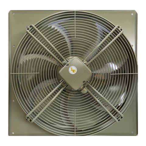 Axial Fan - 500mm - 3PH 4 Pole with Square Plate (Induced) - Airefrig