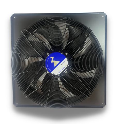 Axial Fan - 630mm - 3PH EC - with Square Plate (Induced) - Airefrig