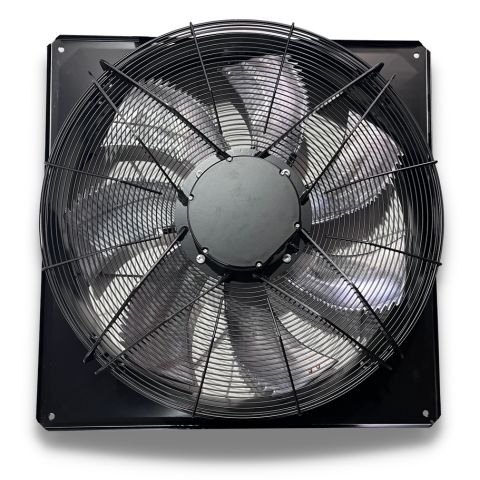 Axial Fan - 800mm - 3PH EC - with Square Plate (Induced) - Airefrig