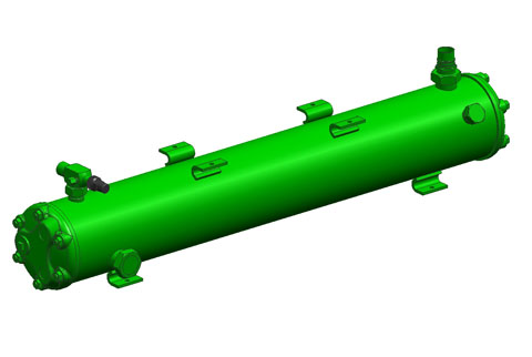 Bitzer Sea Water Cooled Condenser - K373HB - Airefrig