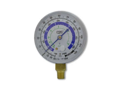 Pro-Set Manifold 68mm Lowside Gauge R22 R407C - Airefrig